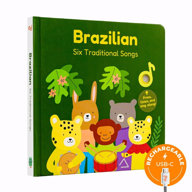 Cali's Books Brazilian Nursery Rhymes Book - Sound Books for Toddlers 1 ...