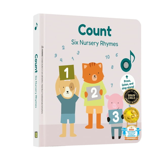 Cali's Books Count With Me Nursery Rhymes. Interactive Sound Book for ...