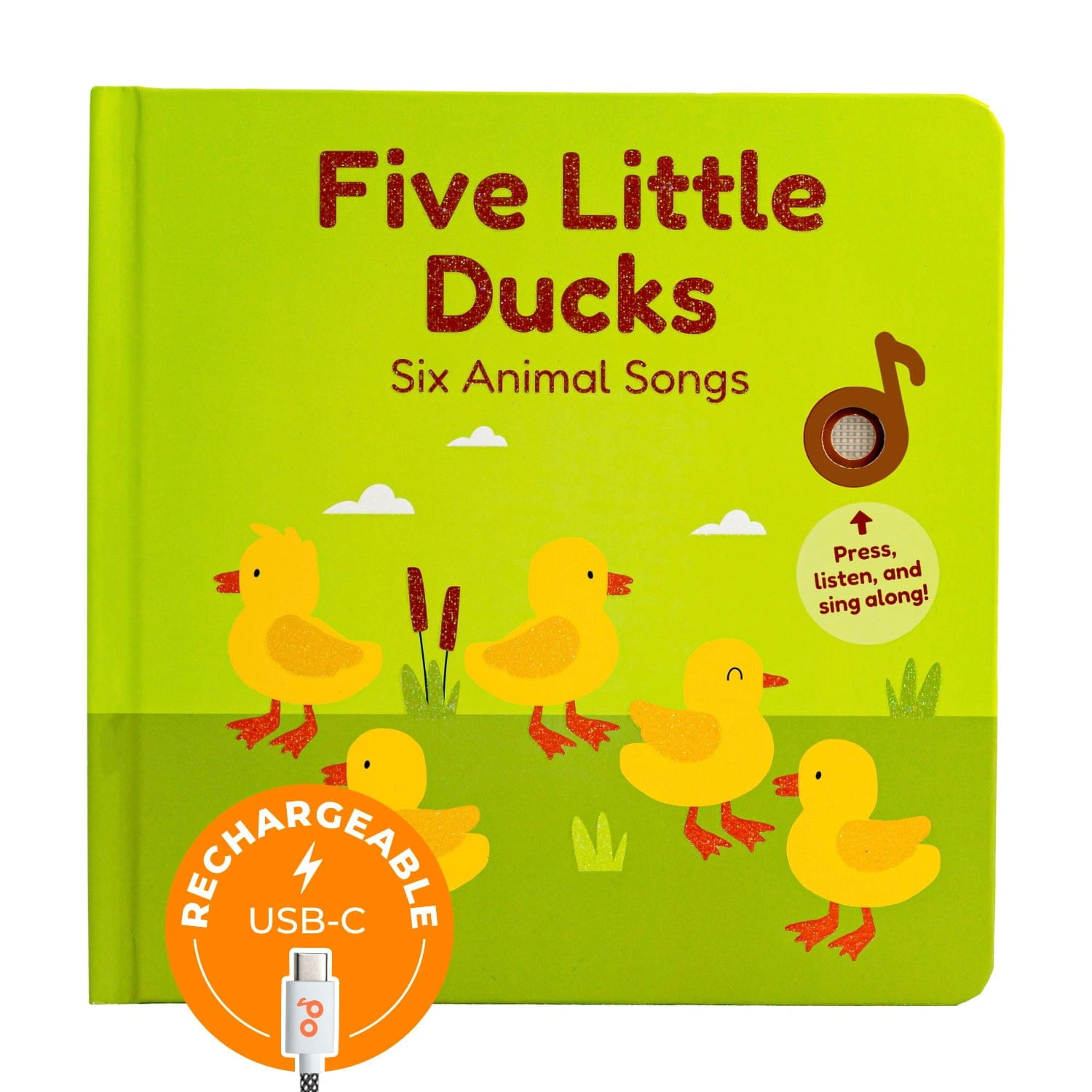 Cali's Books Five Little Ducks Nursery Rhymes Book for Toddlers | Sound ...
