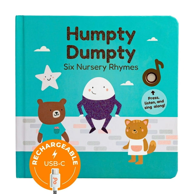 Cali's Books Humpty Dumpty Book for Children with 6 Favorite Nursery ...