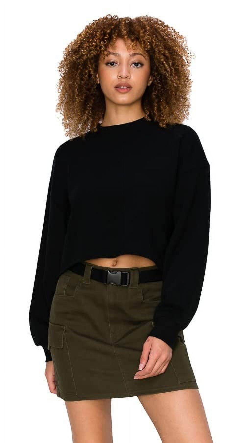 Cali1850 Women's Cargo Mini Skirts Twill Belted Casual Stylish Skirts ...