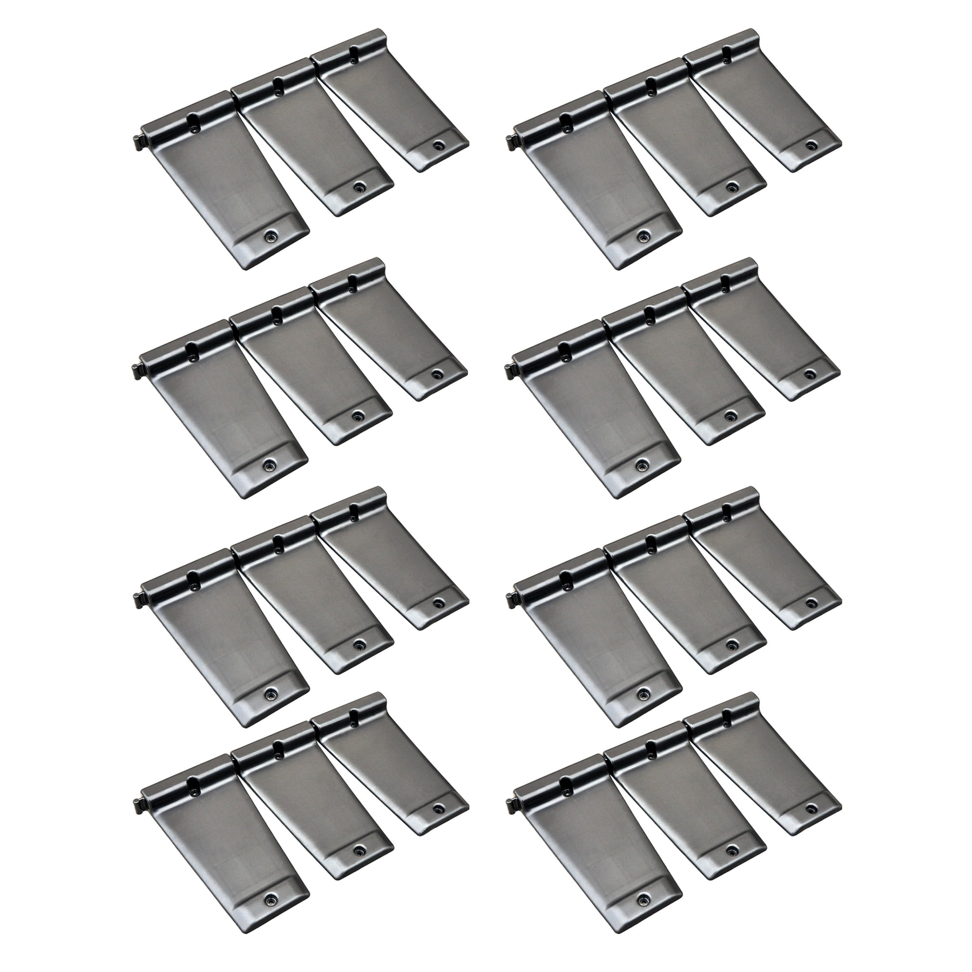 Caliber Guiding Flex Glides w/ Steel Fasteners for V-Front Trailers, 8 ...