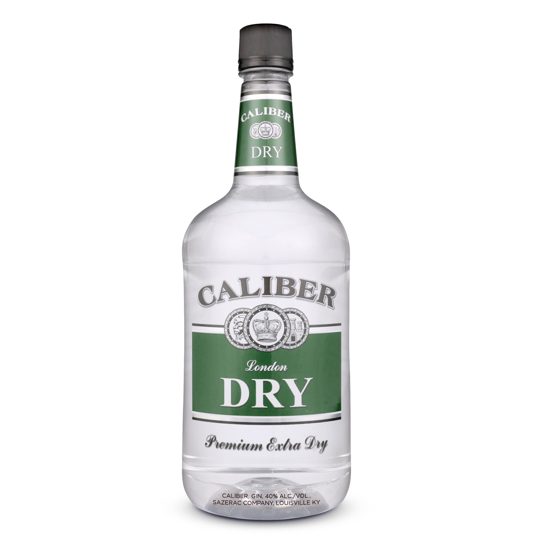 Caliber London Extra Dry Gin 1.75 L Bottle 80 Proof Smooth Crisp Spirit ...