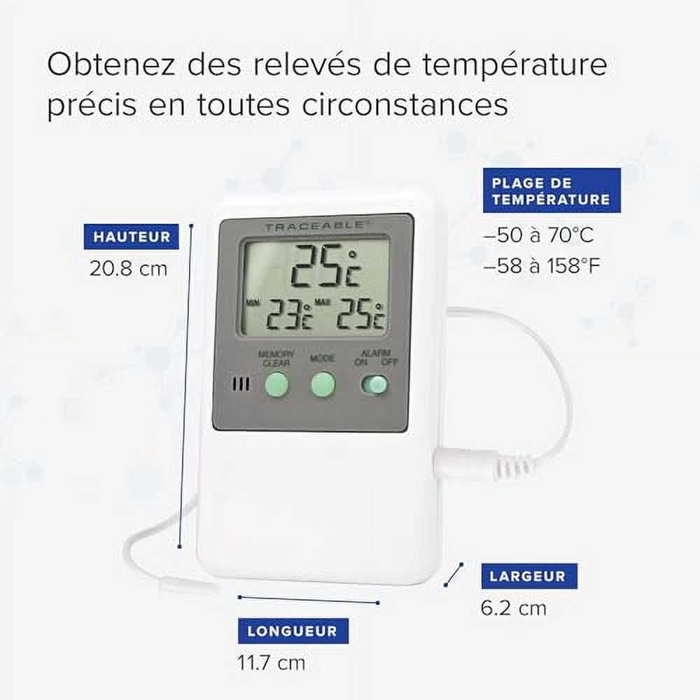 Calibrated Digital Fridge Thermometer /Freezer Thermometer With Bottle ...