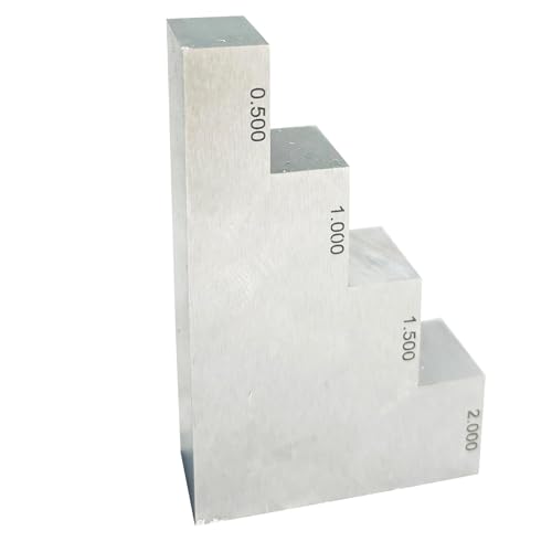 Calibration Block 4 Step 1018 Carbon Steel 0.500" 1.000" 1.500" 2.000 ...