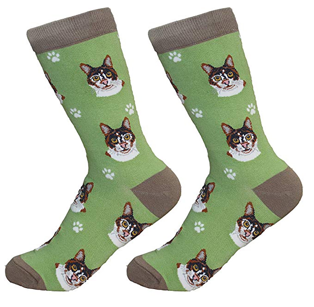 Calico Cat Breed Socks Unisex Sock Daddy by E&S Pets - Walmart.com
