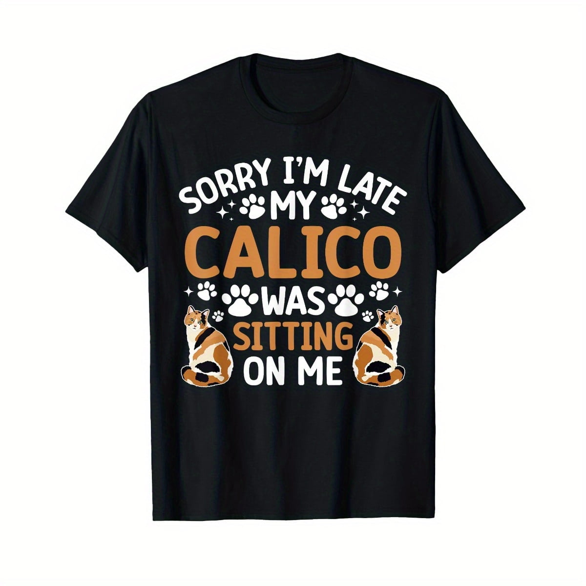 Calico Cat Owner Funny Calico Cat Dad Calico Cat Mom T-Shirt - Walmart.com