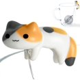 Calico Cat Tea Infuser Set - Adorable Tricolor Kitty Hook, Fine Mesh ...