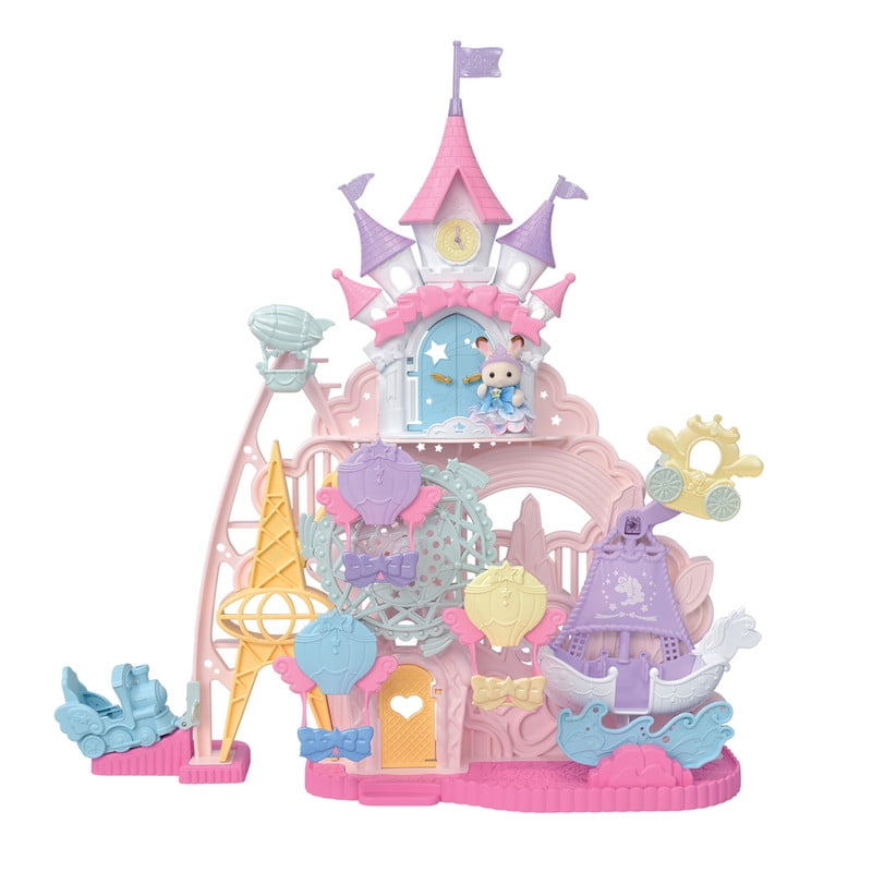 Calico Critters Baby Dream Amusement Park, Dollhouse Playset with 1 ...