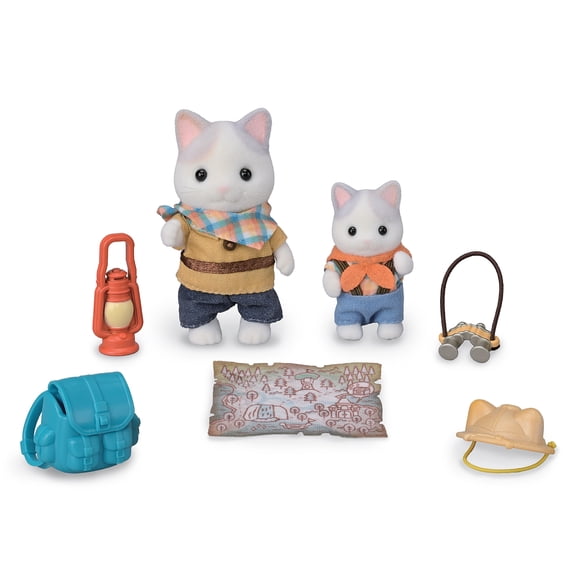 Calico Critters Exciting Exploration Set - Latte Cat Brother & Baby ...