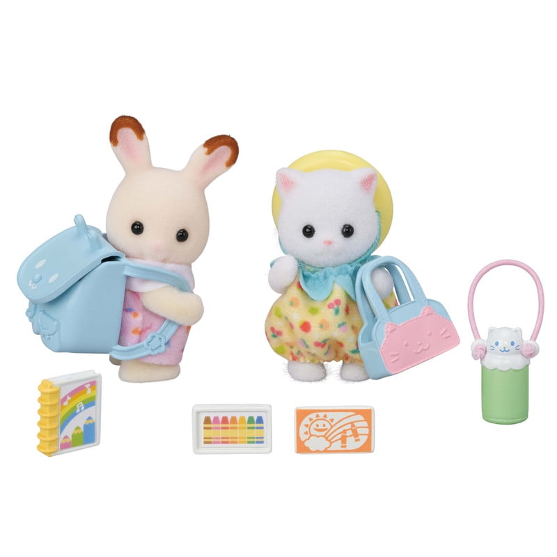 Calico Critters Baby Set Toys - Nursery Friends Walk Along Duo ...