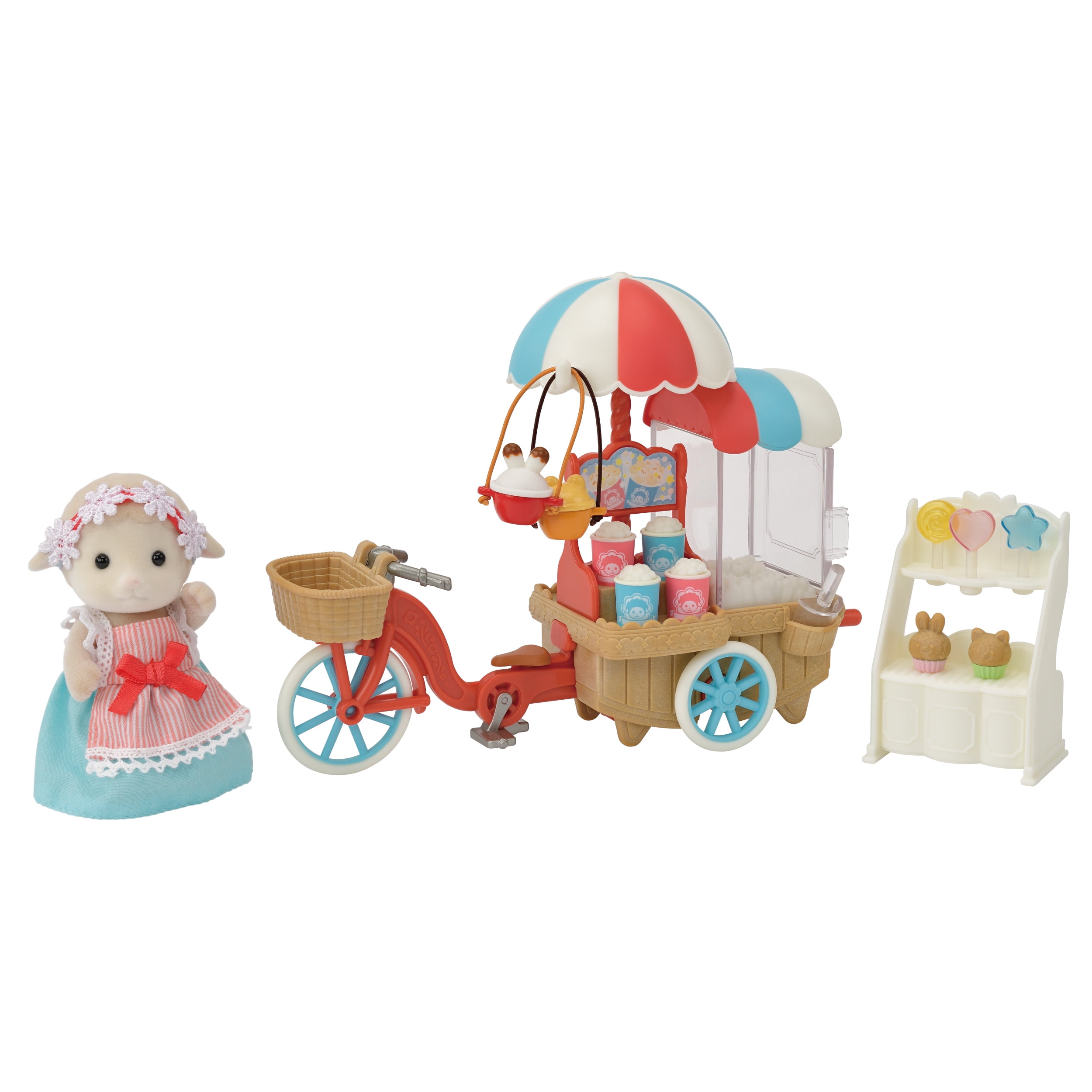 Calico Critters Popcorn Trike, Dollhouse Playset with Figure and ...