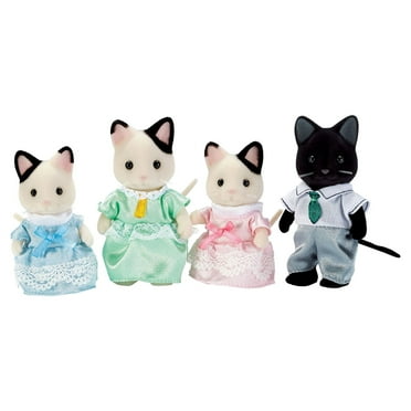 Calico Critters Fennec Fox Family Set, 4 Stylish Collectible Doll ...