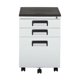 Calico Designs Metal Rolling 3-Drawer Vertical Filing Cabinet - Walmart.com