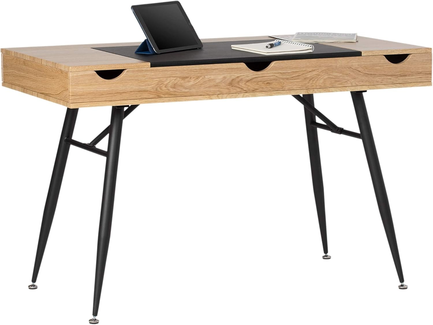 Calico Designs Nook Modern Desk with Multi Soft-Close Storage ...