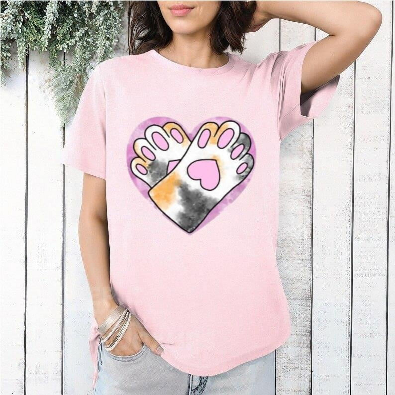 Calico Toe Beans Cute Cat Lover Pet Paw Graphic T-Shirt, for men ...