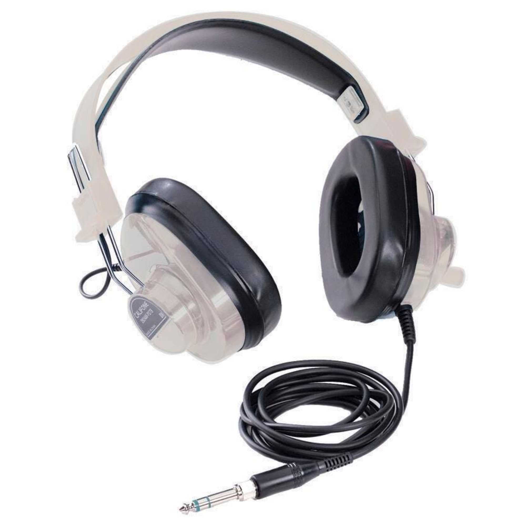 Califone 2924AV-PS Deluxe Stereo Over-Ear Headphones, 3.5mm Plug with 1 ...