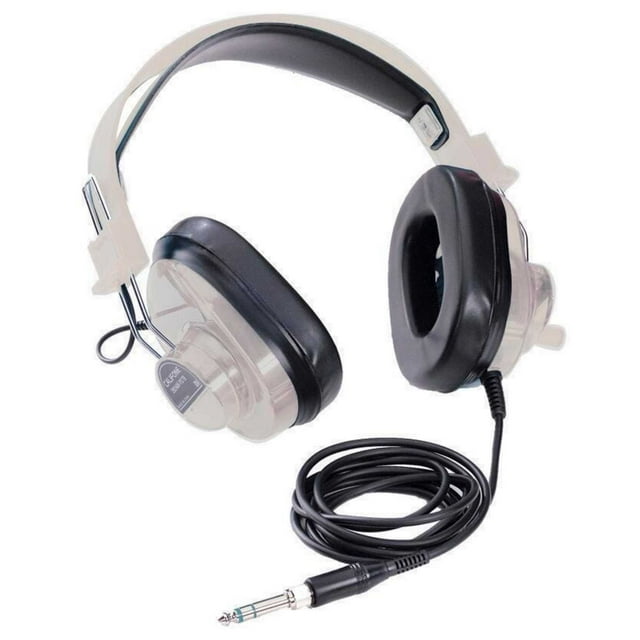 Califone 2924AV-PS Deluxe Stereo Over-Ear Headphones, 3.5mm Plug with 1 ...