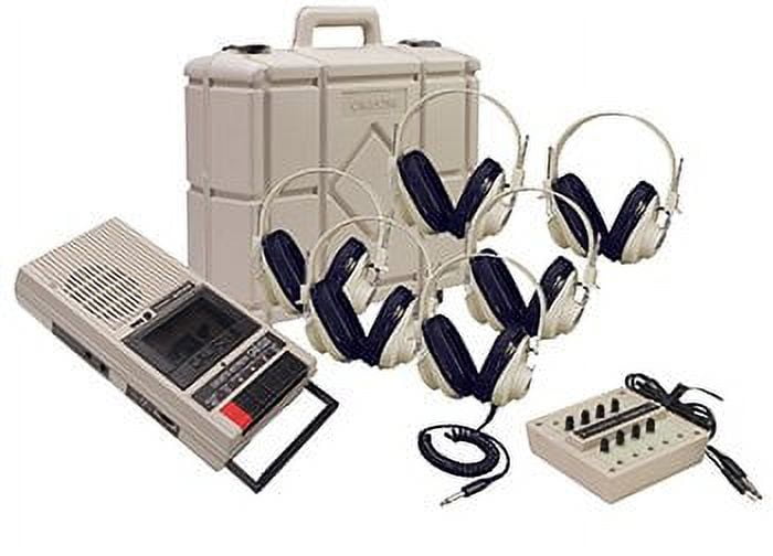 6 Person Cassette Learning Center - Walmart.com