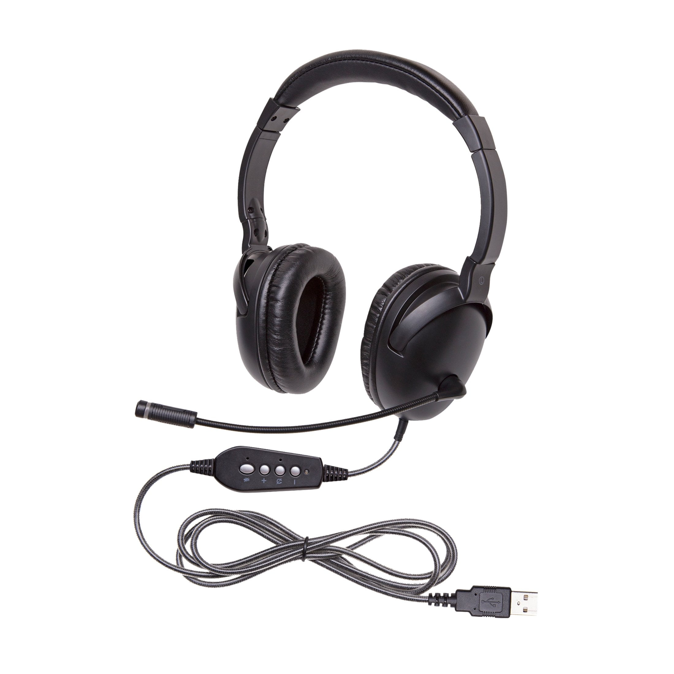 Califone NeoTech Plus 1017MUSB Premium, Over-Ear Stereo Headset with ...