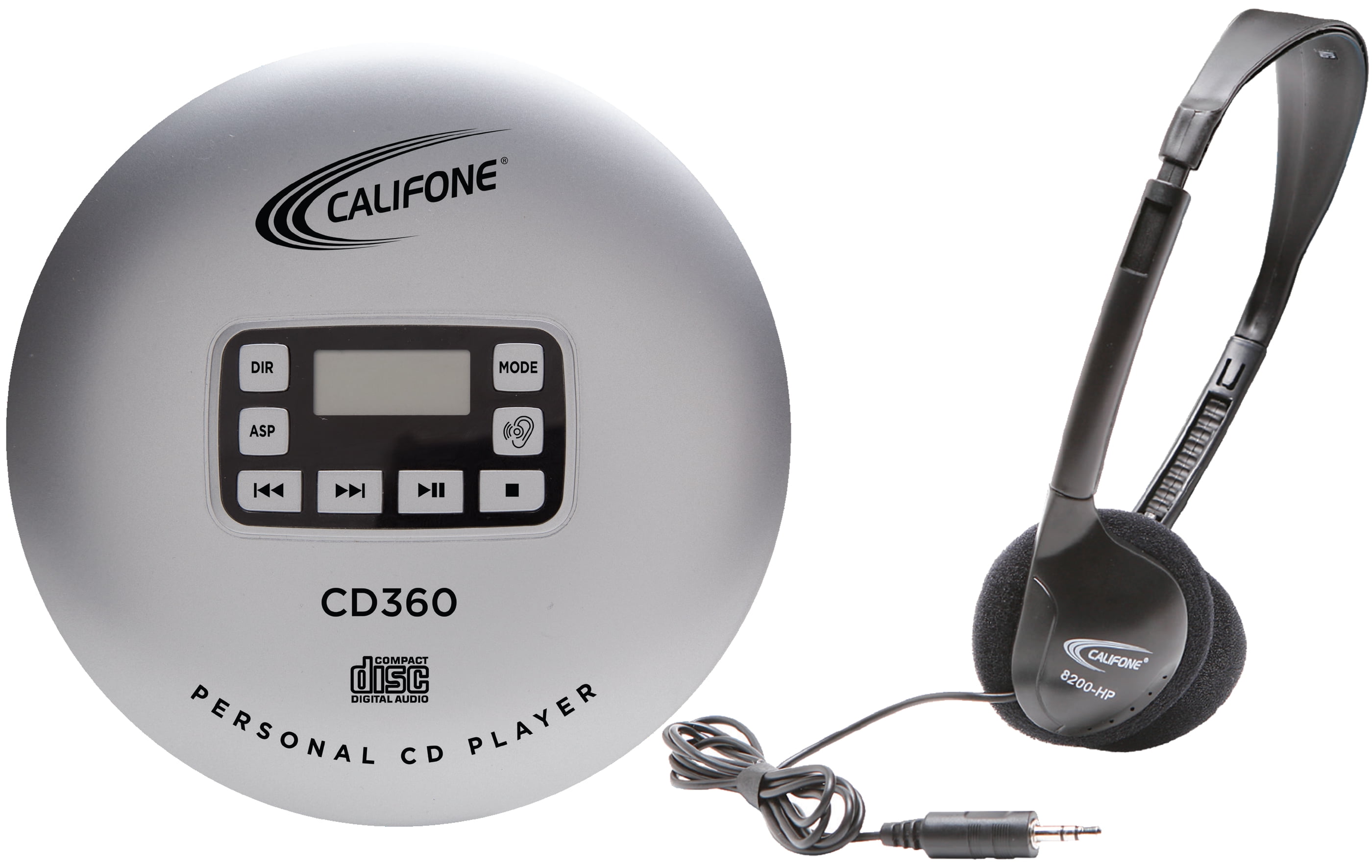 Califone CD360 - With 8200-HP Digital Stereo Headphone - CD player ...