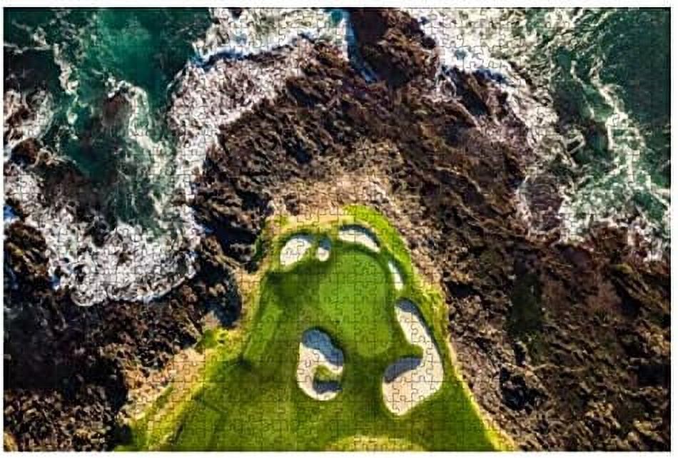 California 1000 Pieces Puzzles for Adults Pebble Beach Golf, California ...