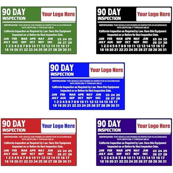 Inspection Stickers