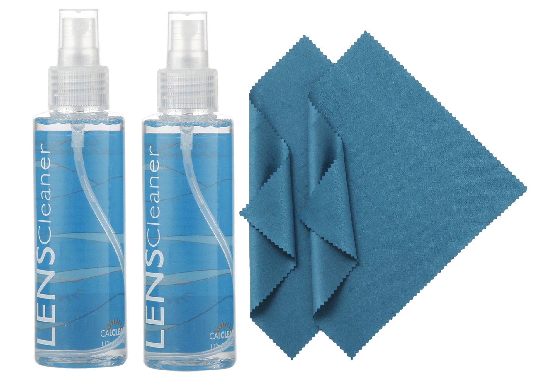California Accessories Cal Clear Lens Cleaner Spray 2-4oz Eyeglass Lens ...