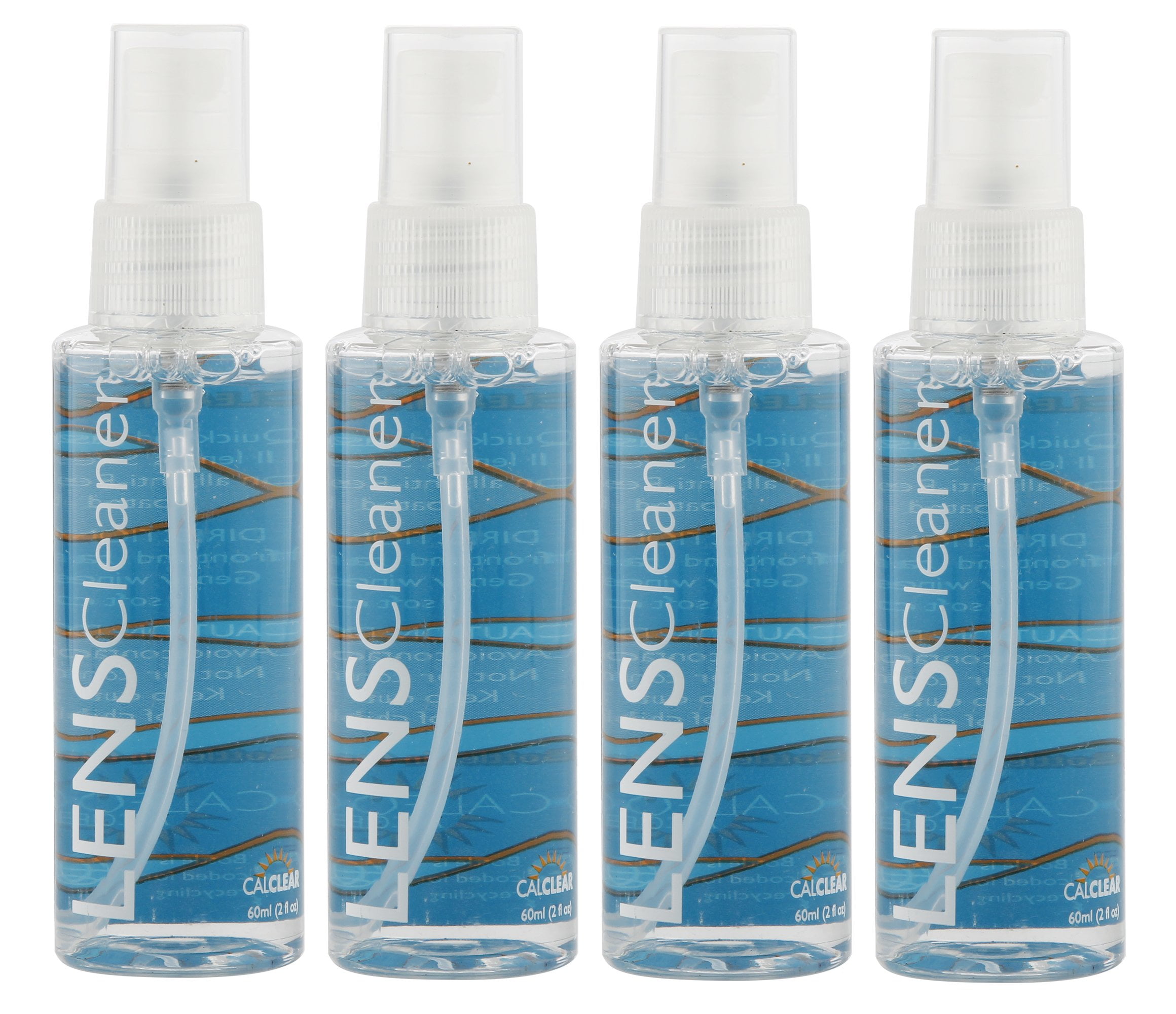 California Accessories Cal Clear Lens Cleaner Spray 4-2oz Eyeglass Lens ...