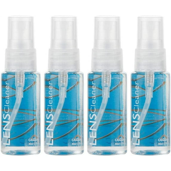 California Accessories Calclear Lens Cleaner Spray Pack of 4-1oz ...