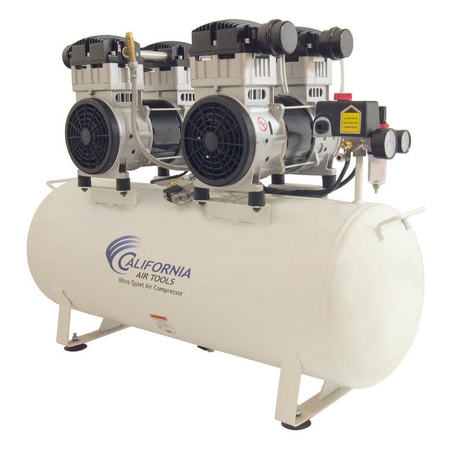 California Air Tools CAT-20040C 4 HP 20 Gallon Ultra Quiet Steel Tank ...