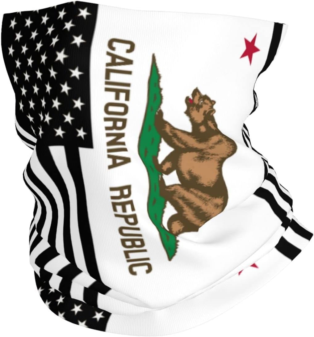 California American Flags Neck Gaiter Face Mask, Sun Dust Protection ...