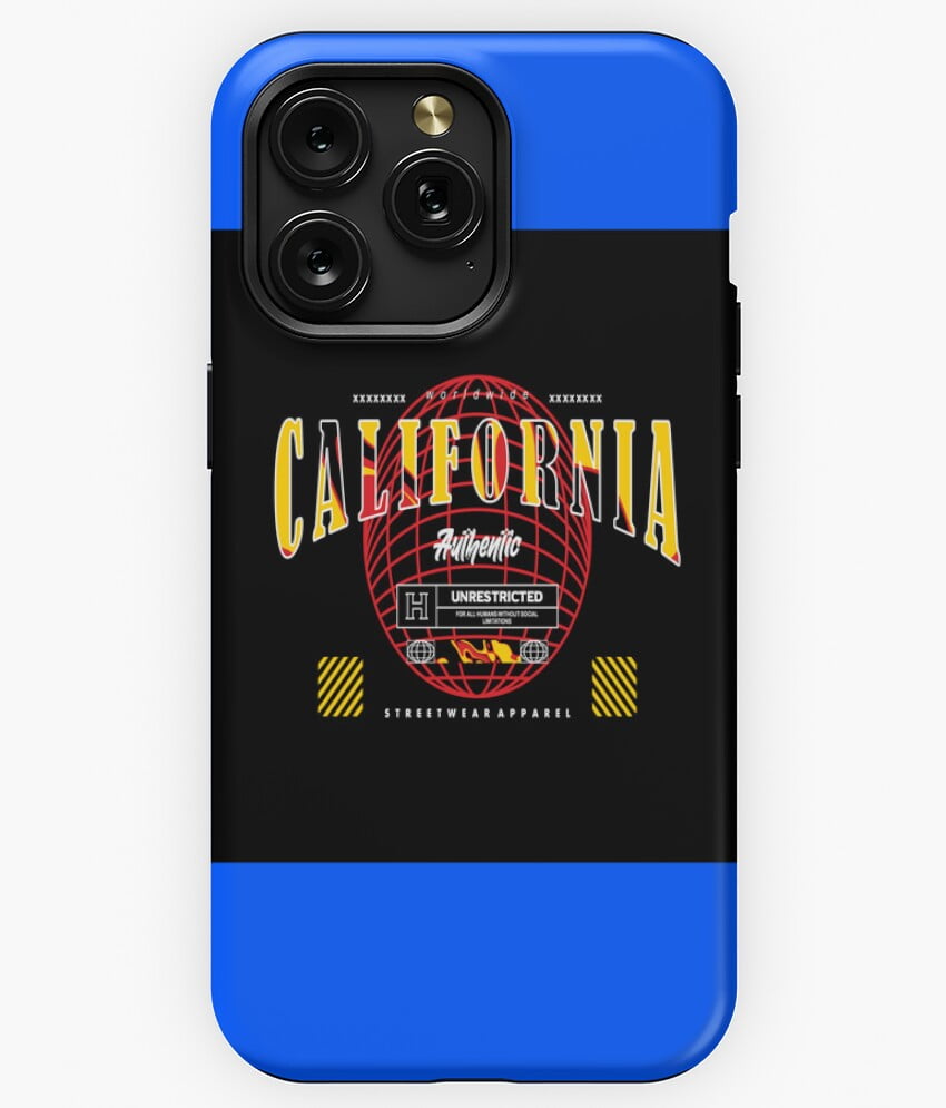 California Authentic Street Wear Apparel A13014 Phone Case for iPhone ...