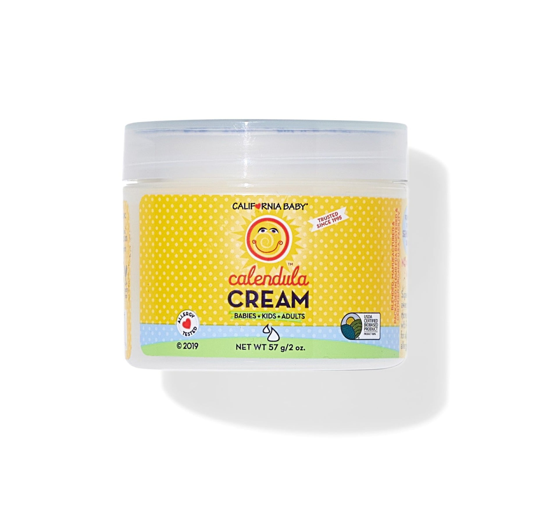 California Baby Organic Calendula Cream for Soothing Diaper Rash ...