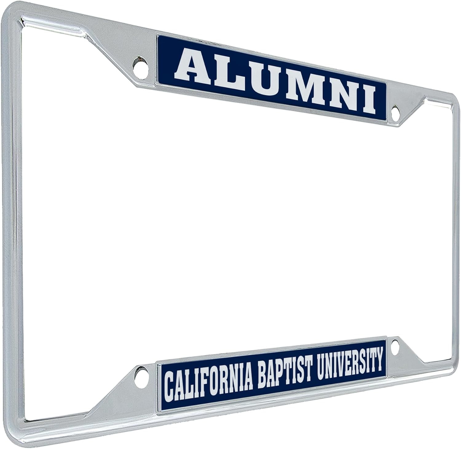 California Baptist University License Plate Frame Cbu Lancers Metal Car ...