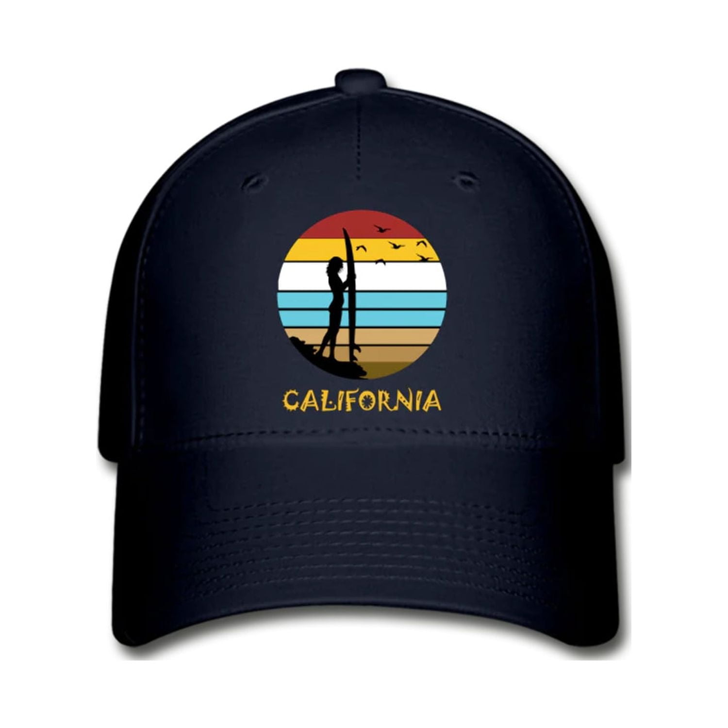 California Beach - Baseball Cap - Walmart.com