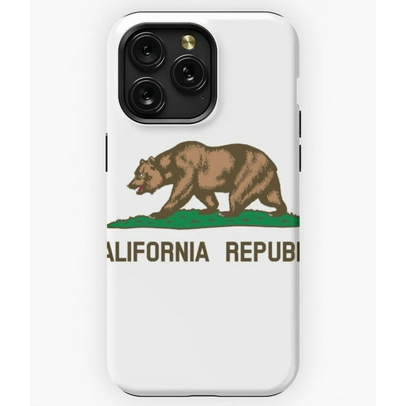California Bear Flag State Pride Graphic Design A781 Phone Case for ...