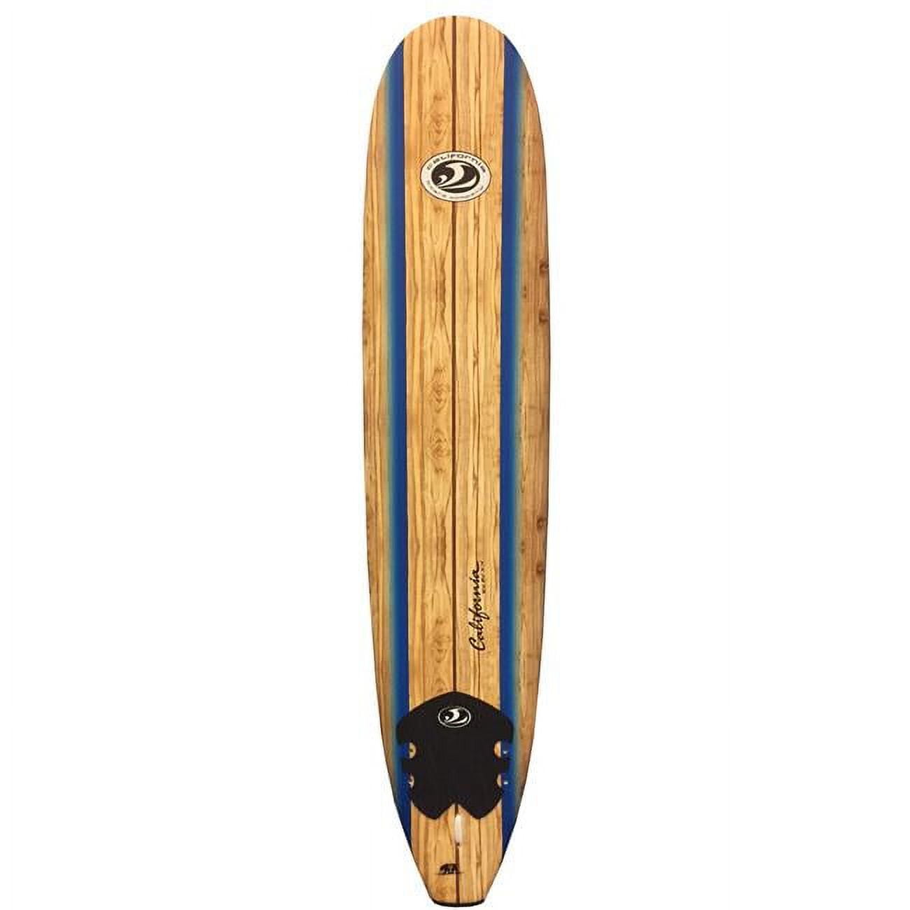 California Board 9 ft. Soft Surfboard Plus TRACTION and LEASH - Walmart.com