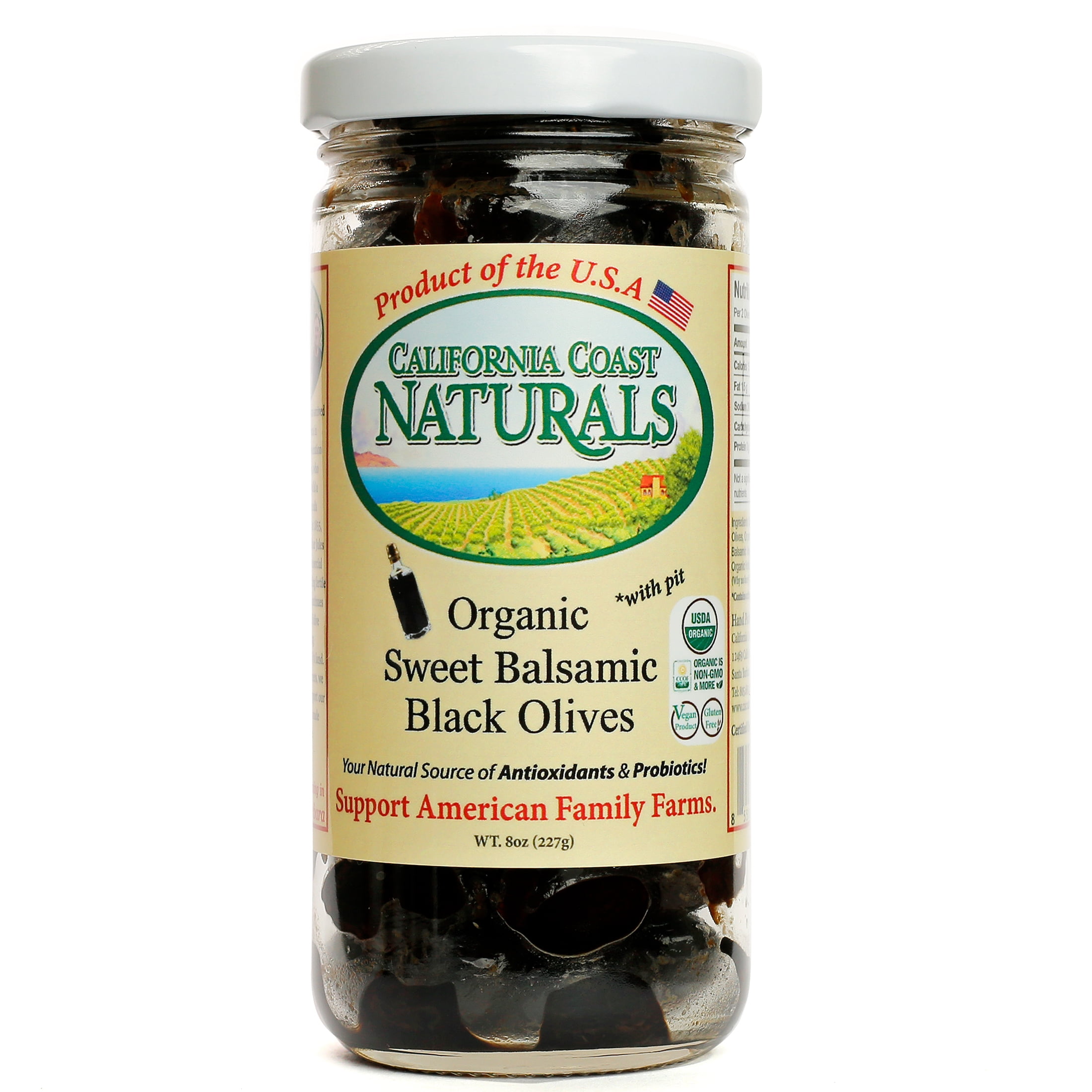 California Coasts Naturals, Sweet Balsamic Sun Dried, USDA Organic, Non ...