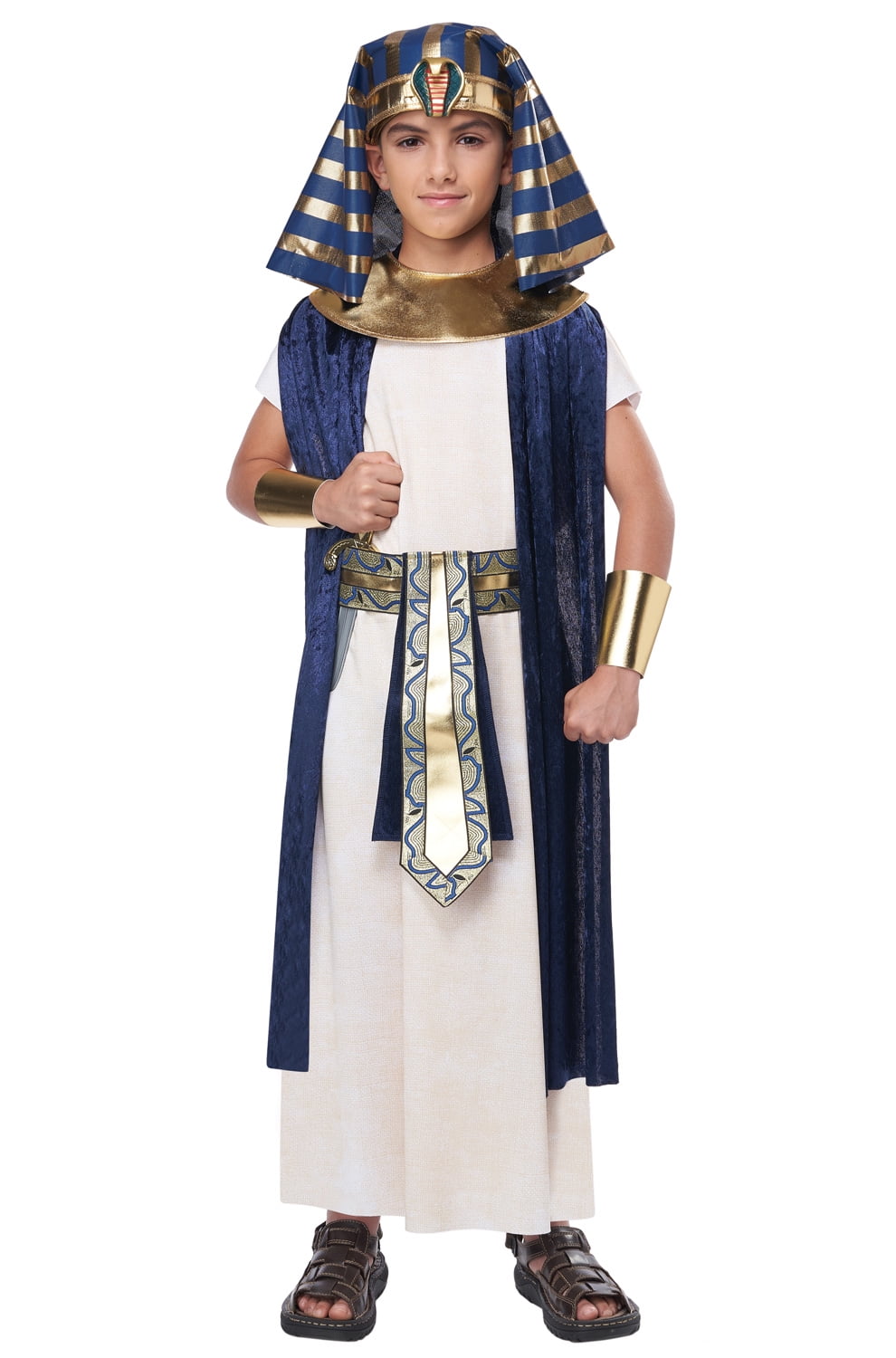 Ancient Egyptain Powerful Pharaoh Ruler Child's Costume Large-XL 10-14 ...