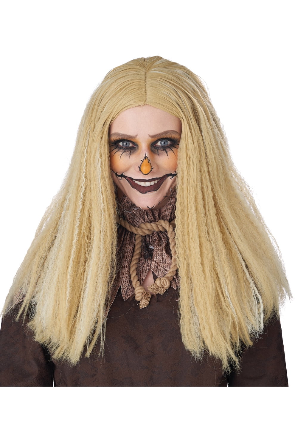 Crimped Scarecrow Adult Wig - Walmart.com