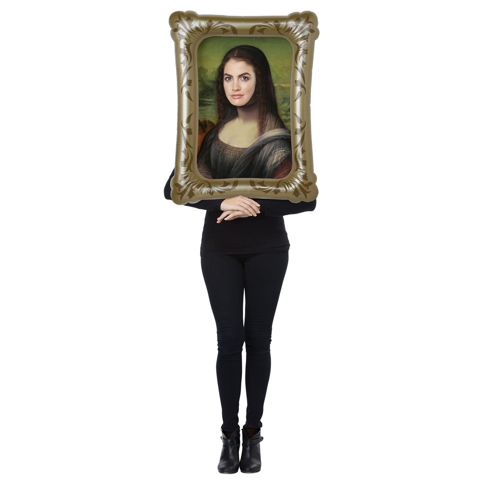 California Costumes Mona Lisa Costume, Inflatable Frame, Adult ...