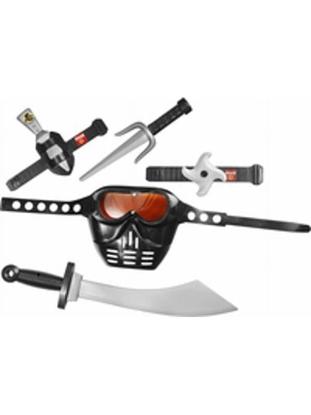 California Costumes Ninja Warrior Costume Accessory Set, with 7 Action ...