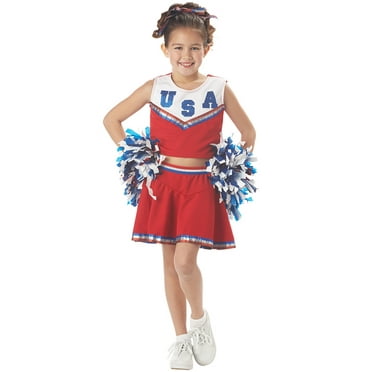 Melissa & Doug Cheerleader Role Play Costume Dress-Up Set With ...