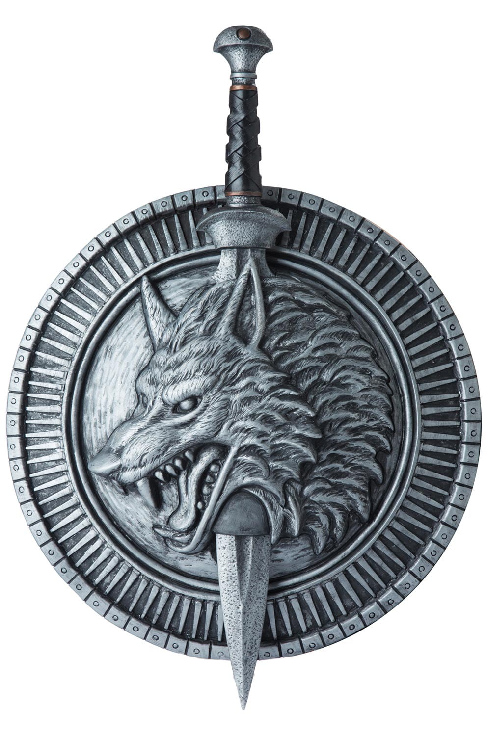 California Costumes Wolf Master Sword Shield Halloween Costume ...