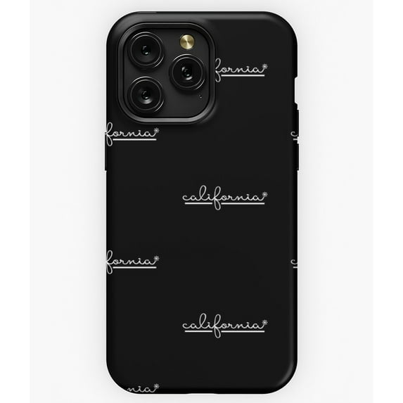 California Cursive Sun CA Golden State Sunshine A13053 Phone Case for ...