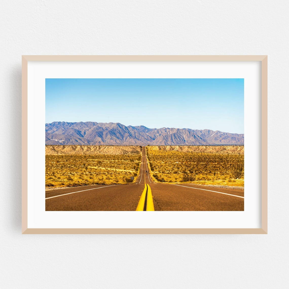 California Desert Landscape Mountain Scenic Nature Wilderness ...