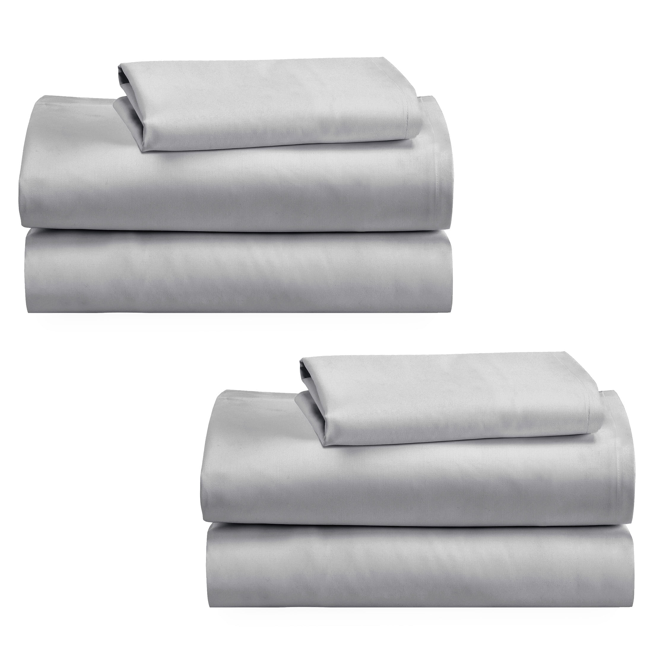 California Design Den 100% Cotton 2-Pack Twin Size Bed Sheets, Soft ...