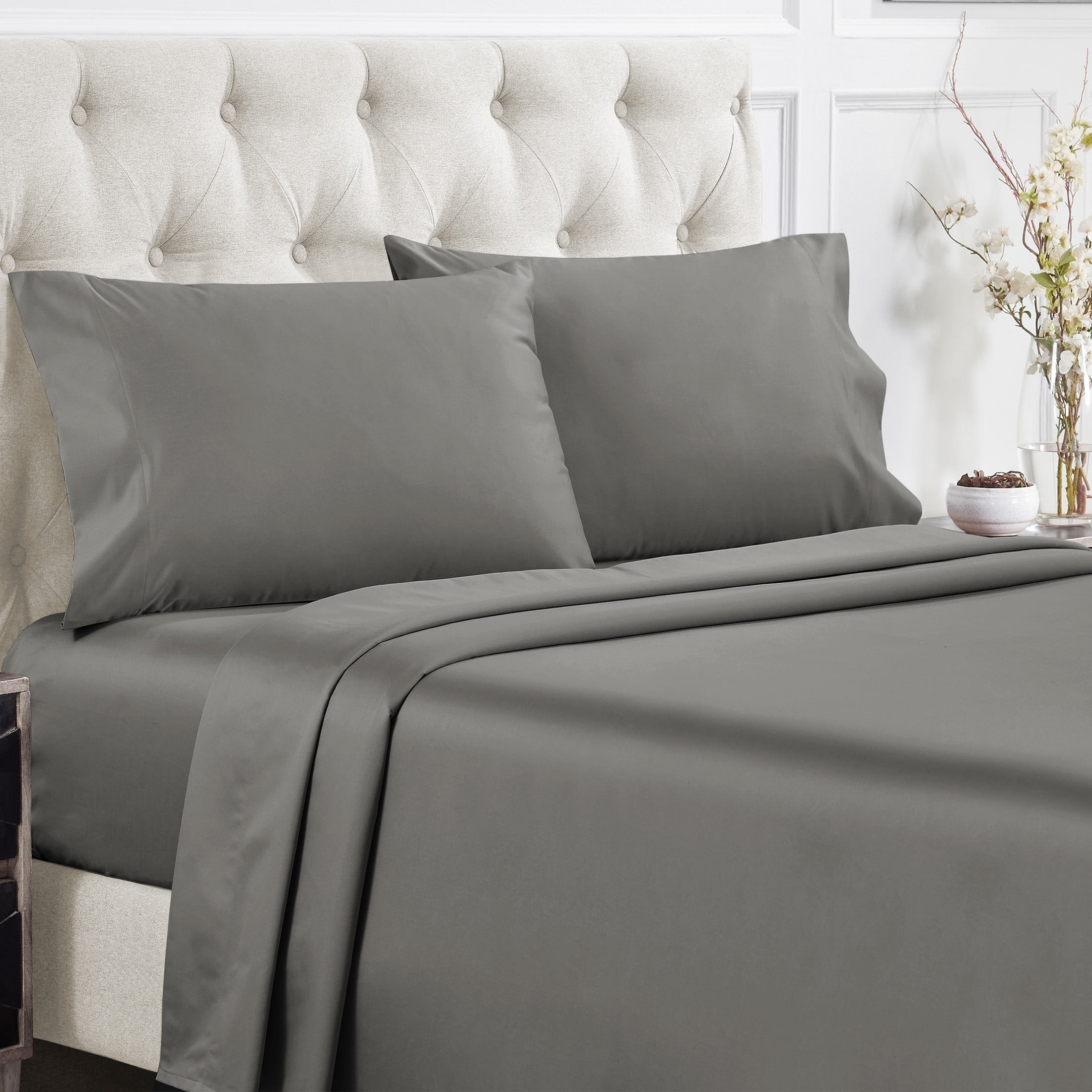 California Design Den 100% Cotton California King Sheets Set, 400 ...