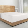 California Design Den 100% Organic Cotton Percale Queen Fitted Sheet ...
